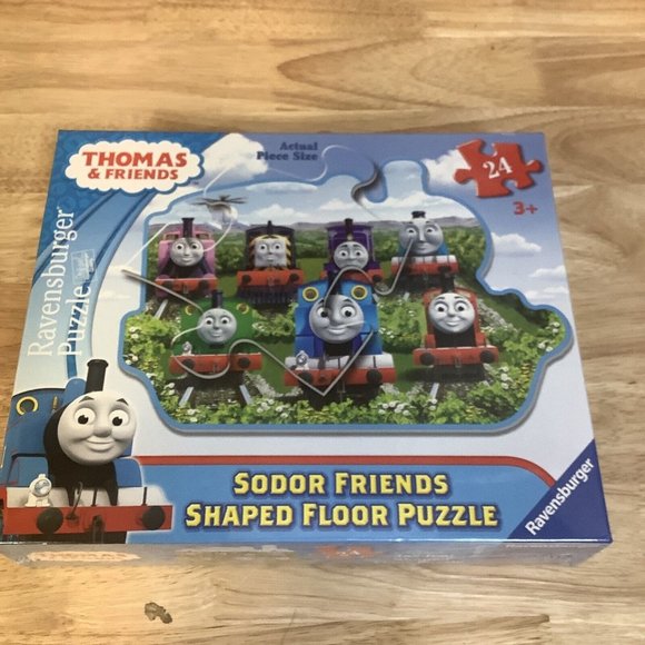Ravensburger | Toys | Thomas And Friends Sodor Friends Shaped Floor ...
